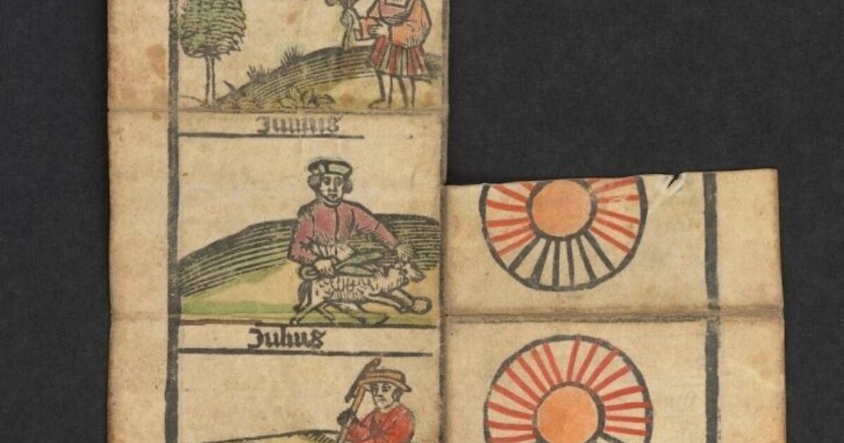 Unfolding Time: The Medieval Pocket Calendar | South Bank London