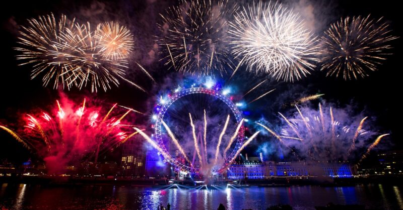 new year's eve 2024 london fireworks